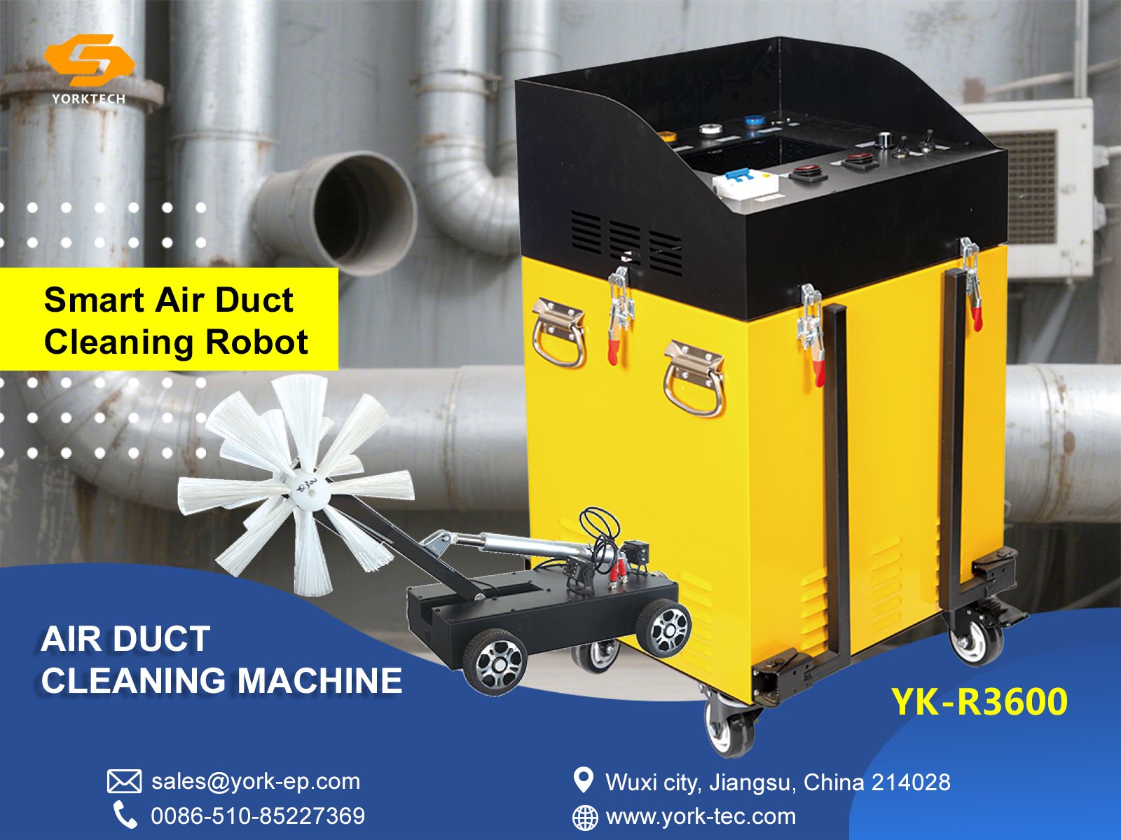 Air Conditioning Pipe Cleaning Robots: Revolutionizing HVAC Maintenance ...